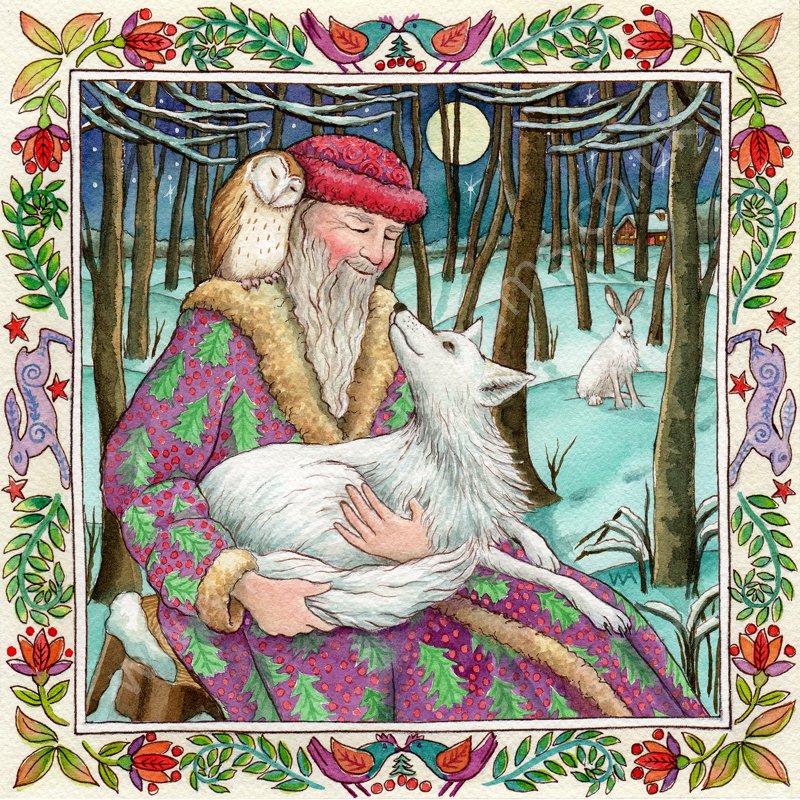 Yule Forest Secrets - Painting Dreams