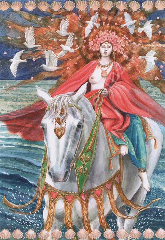 Rhiannon Goddess Of Love Painting Dreams Rhiannon Goddess Of Love Painting Dreams
