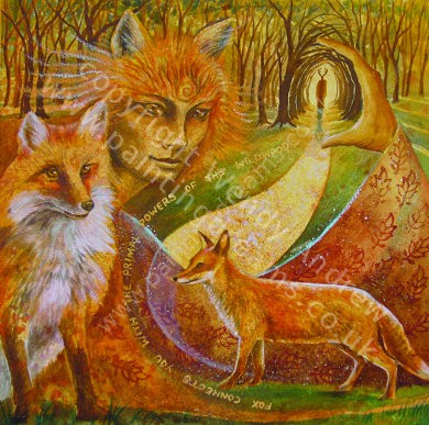 Fox Maiden - Painting Dreams